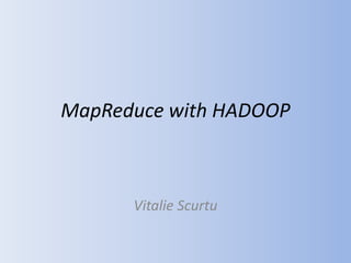 MapReduce with Hadoop | PPT