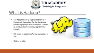 Hadoop tutorial for Freshers, | PPT
