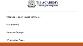 Hadoop tutorial for Freshers, | PPT