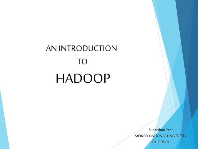 Introduction to Hadoop | PPTX