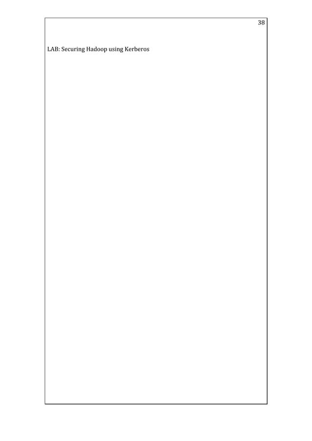 Hadoop administration using cloudera student lab guidebook | PDF | Cloud Computing | Internet