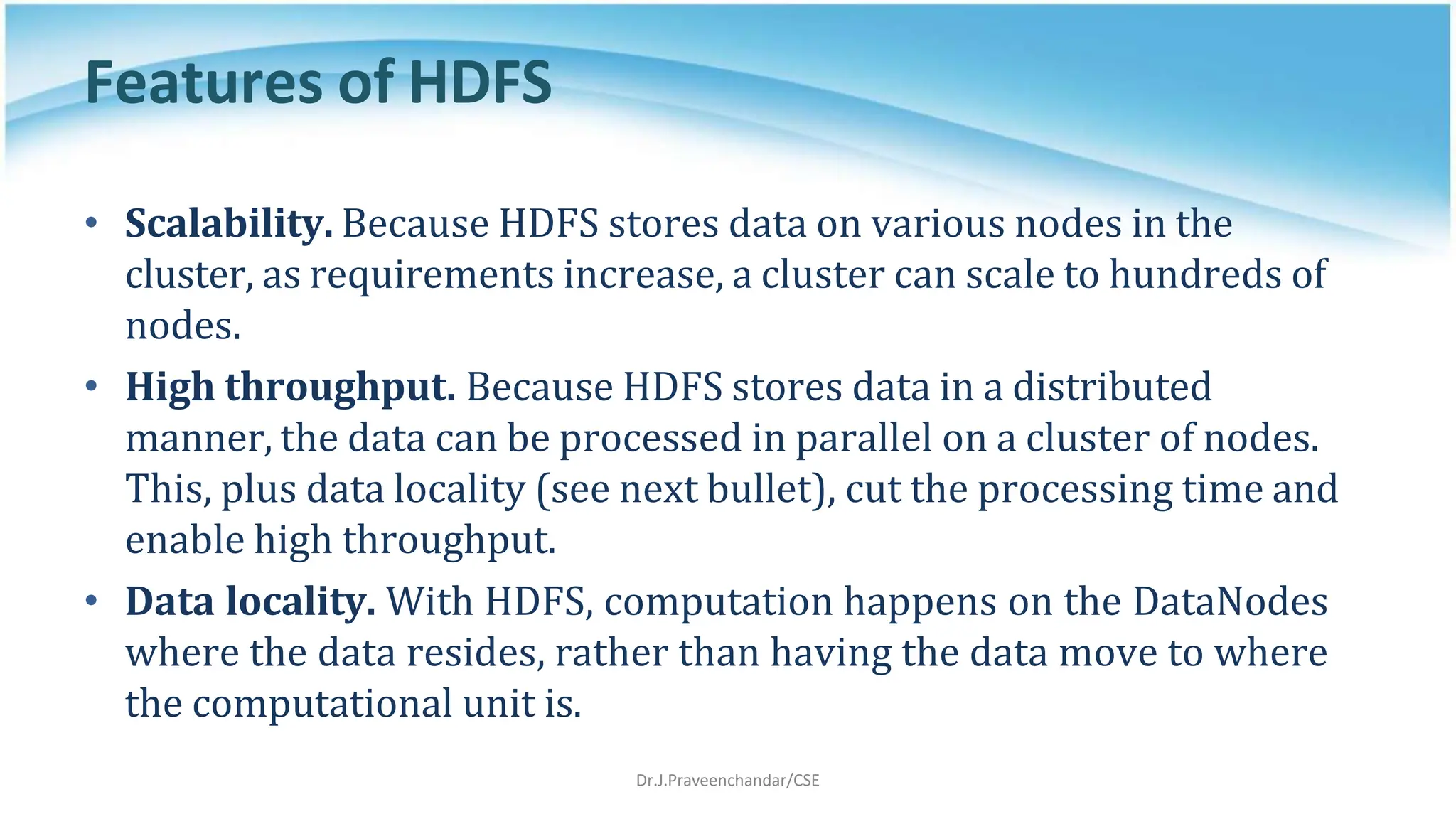 Hadoop And Mapreduce Architecture Unit 5ppt Databases Computer