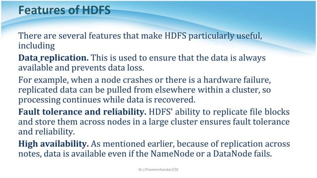 HADOOP AND MAPREDUCE ARCHITECTURE-Unit-5.ppt | Databases | Computer Software and Applications