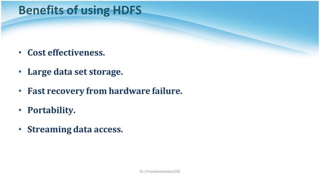 HADOOP AND MAPREDUCE ARCHITECTURE-Unit-5.ppt | Databases | Computer Software and Applications