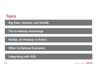 Hadoop and NoSQL joining forces by Dale Kim of MapR | PPT