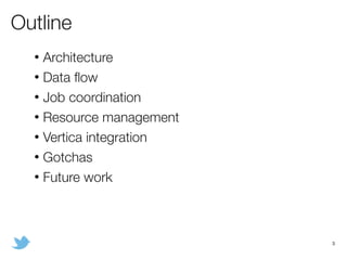 Hadoop and Vertica: Data Analytics Platform at Twitter | PPT