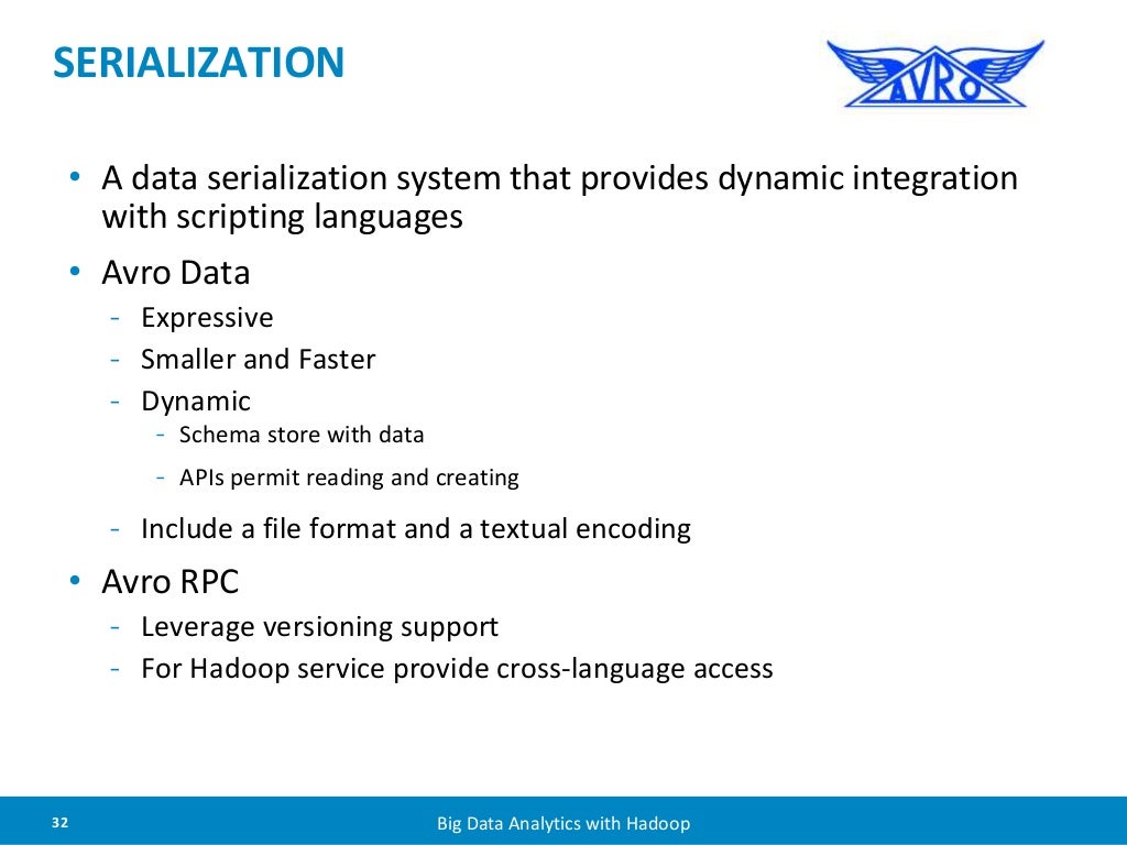 Serialization A Data Serialization