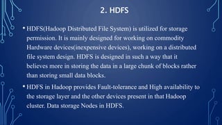 Hadoop – Architecture.pptx | Programming Languages | Computing