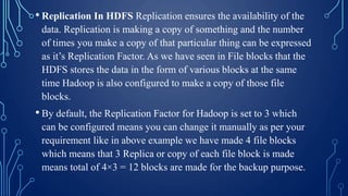 Hadoop – Architecture.pptx | Programming Languages | Computing