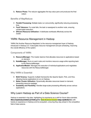 Hadoop Architecture_ Understanding HDFS, MapReduce, and YARN.pptx