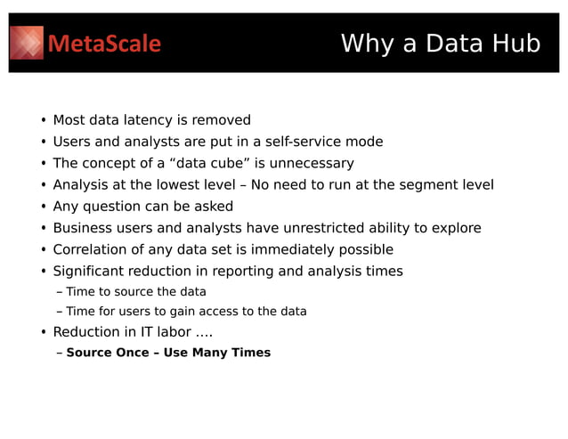 Hadoop as a data hub featuring sears | PDF | Cloud Computing | Internet