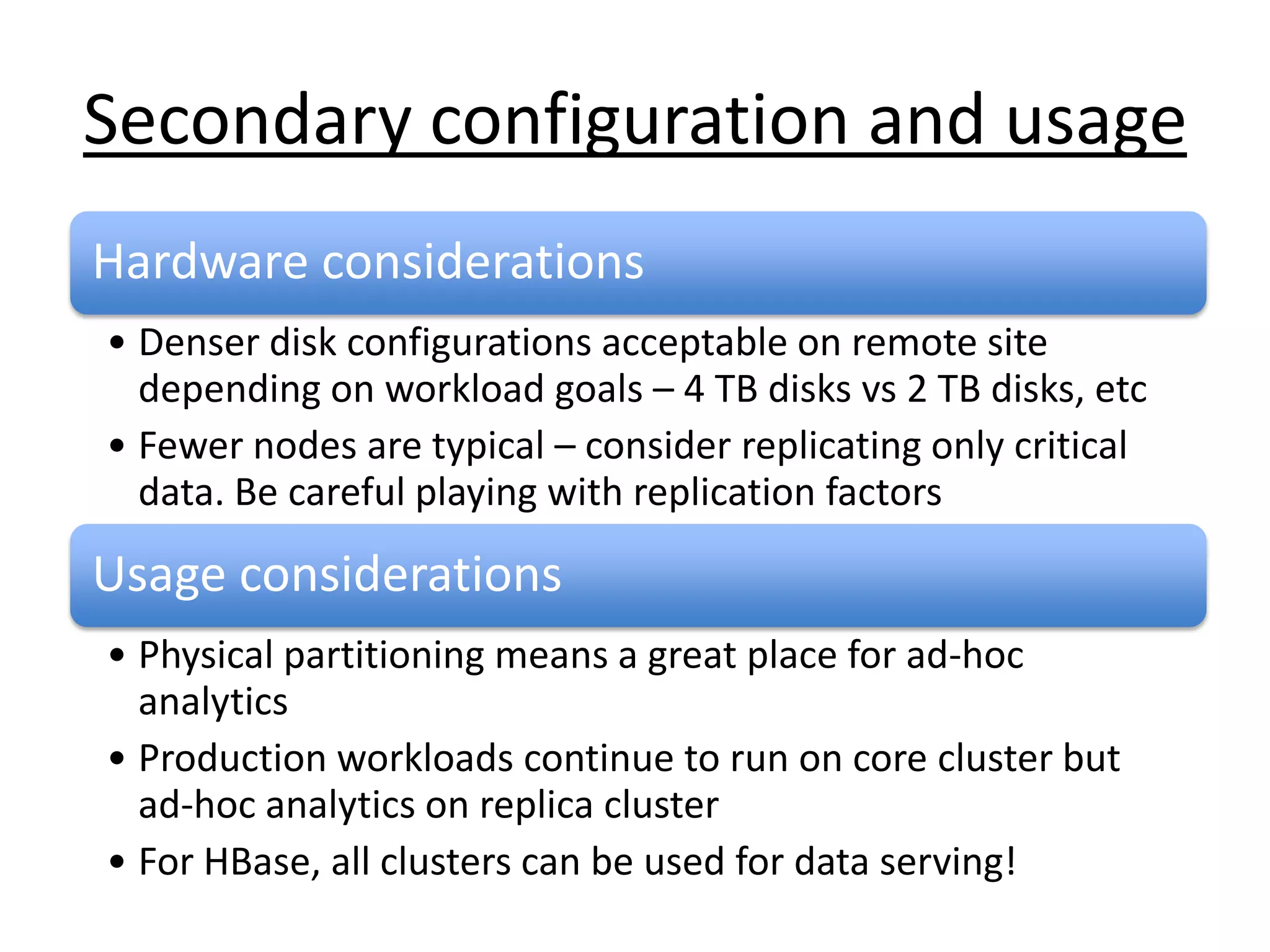 Hadoop Backup and Disaster Recovery | PPTX
