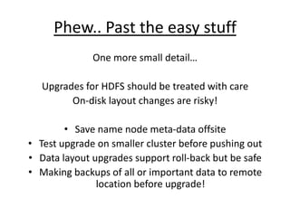 Hadoop Backup and Disaster Recovery | PPTX