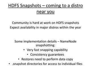 Hadoop Backup and Disaster Recovery | PPTX