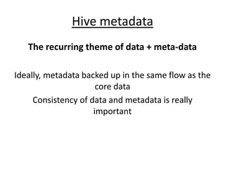 Hadoop Backup and Disaster Recovery | PPTX