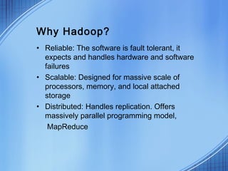 Hadoop by sunitha | PPT