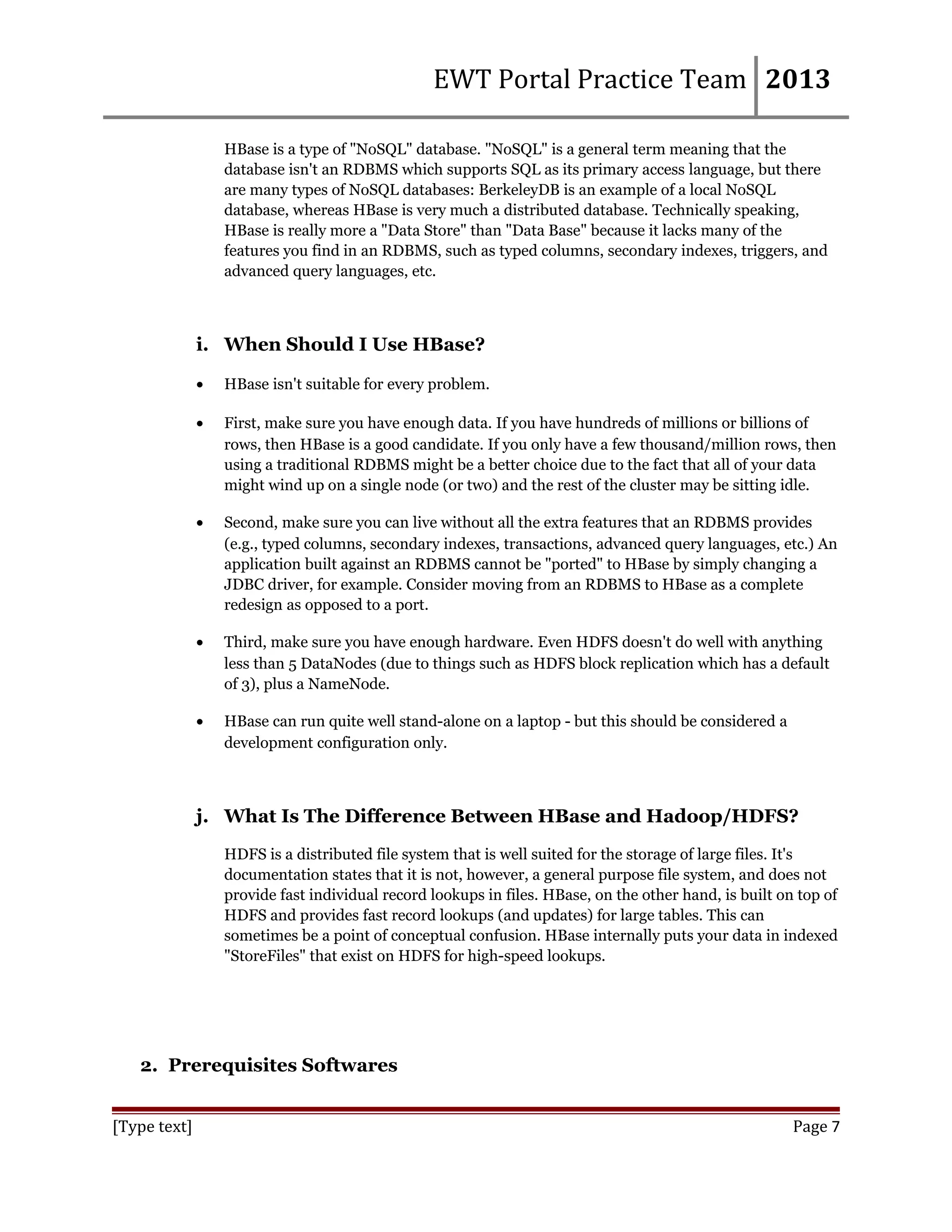 Hadoop cluster configuration | PDF