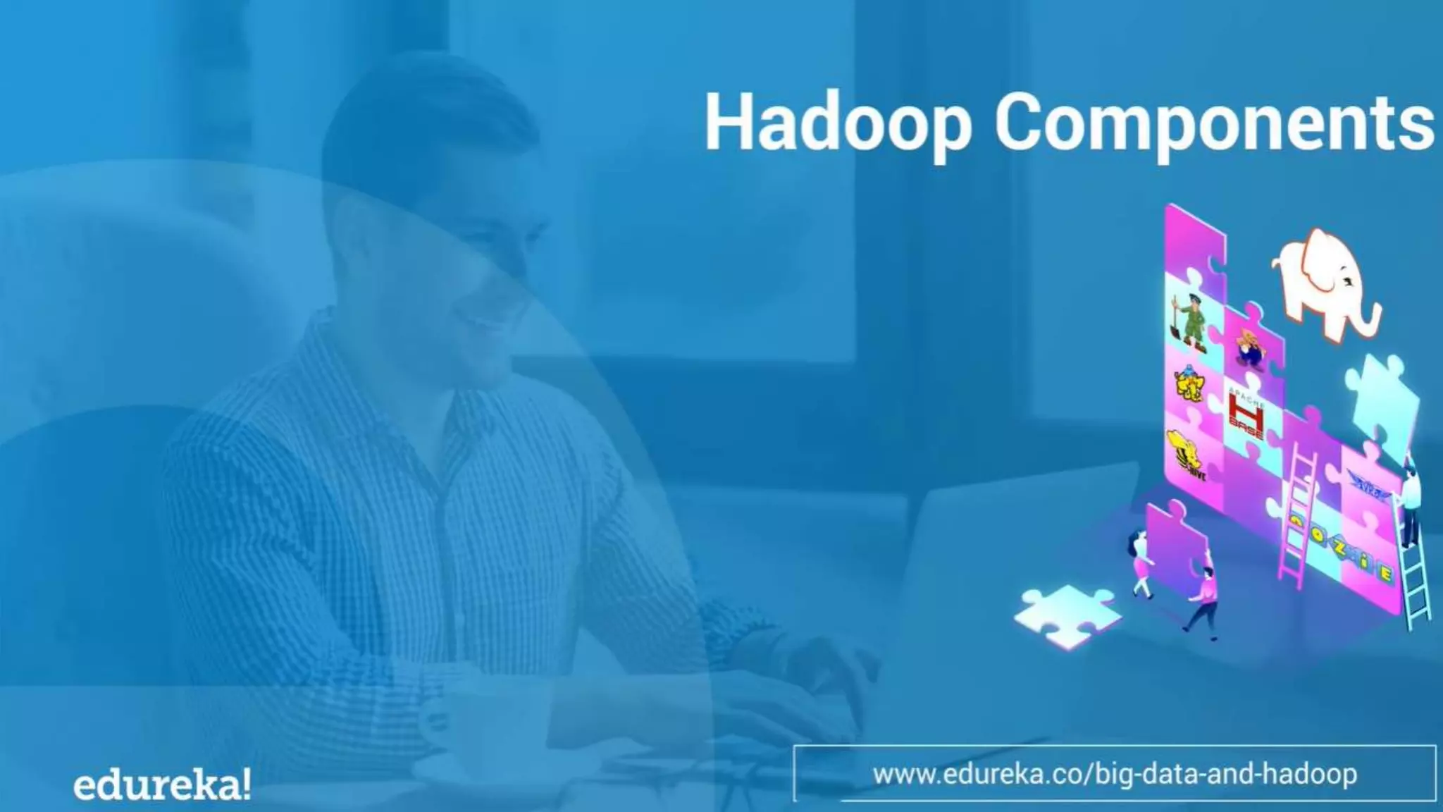 What Are Hadoop Components Hadoop Ecosystem And Architecture Edureka Ppt