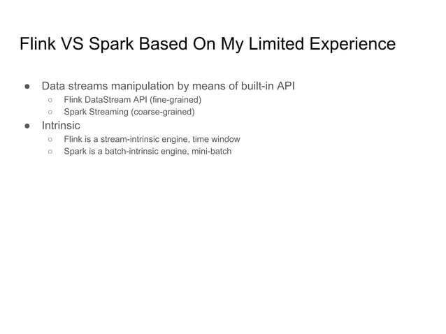 Log Event Stream Processing In Flink Way | PDF | Computing | Technology ...