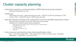 Hadoop configuration & performance tuning | PPTX