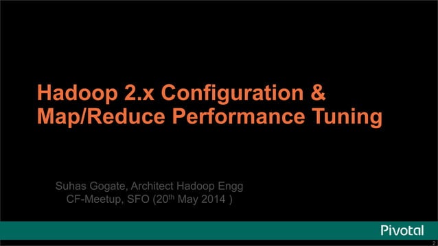 Hadoop Configuration And Performance Tuning Ppt