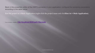 Hadoop connector | PPT