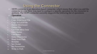 Hadoop connector | PPT