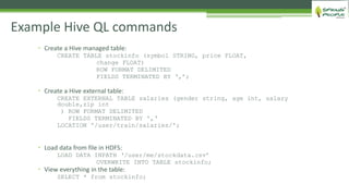 Hadoop data access layer v4.0 | PPTX