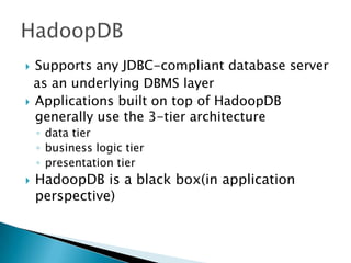 HadoopDB in Action | PPT