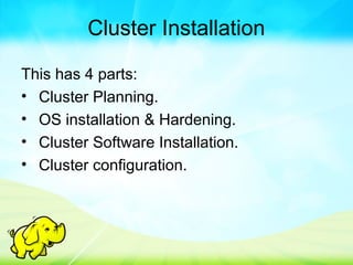 Deployment and Management of Hadoop Clusters | PPT