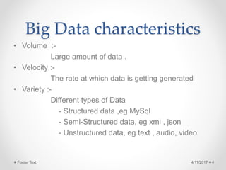 Introduction to Big Data and Hadoop | PPT | Free Download