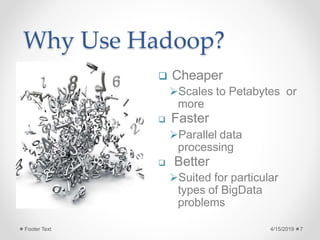 Hadoop development series(1) | PPTX