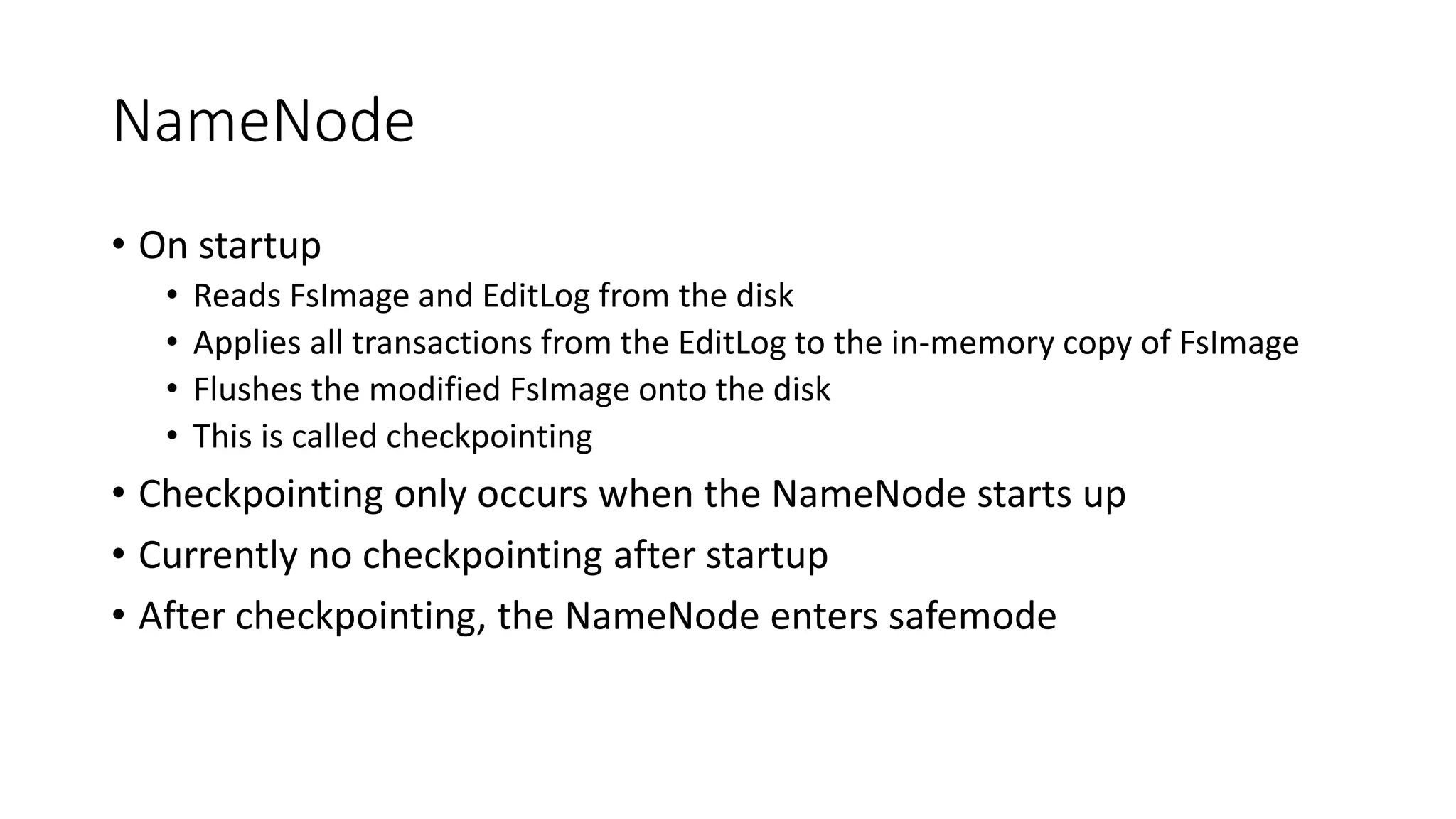 Hadoop Distributed File System | PPTX