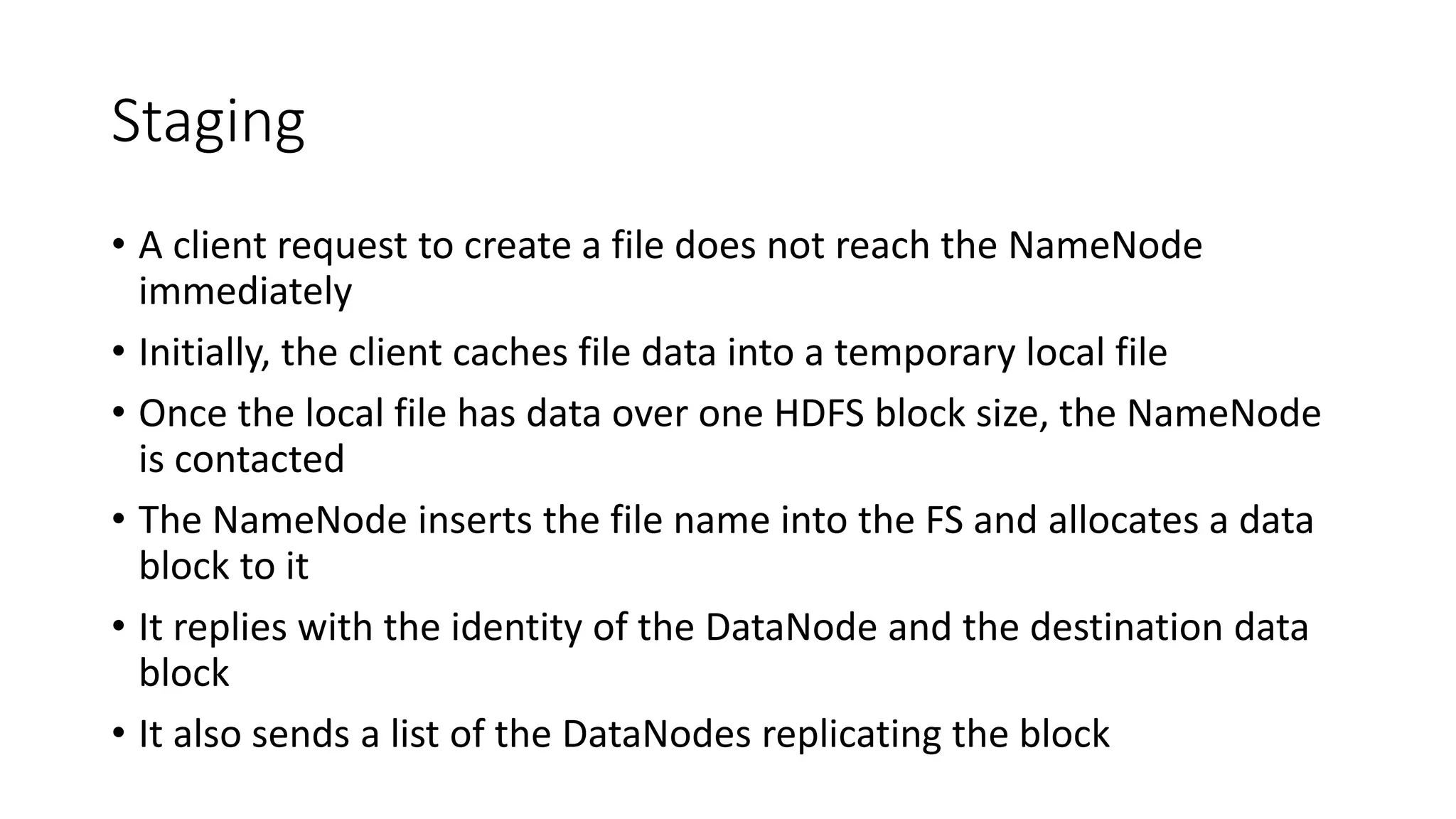 Hadoop Distributed File System | PPTX