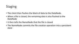 Hadoop Distributed File System | PPTX
