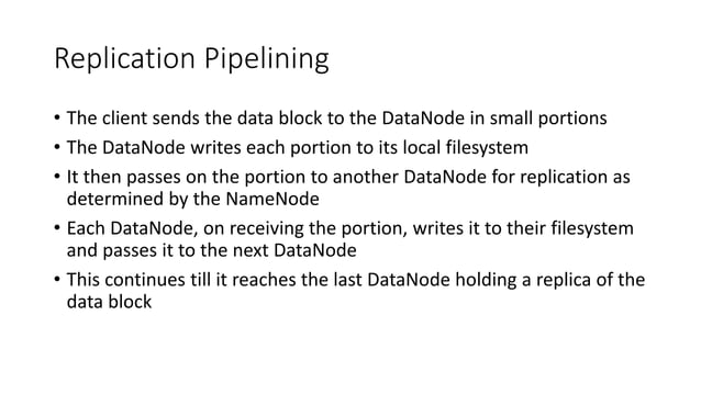 Hadoop Distributed File System | PPTX