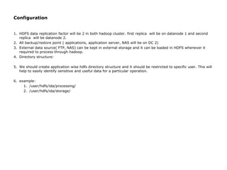 Hadoop disaster recovery | PPT