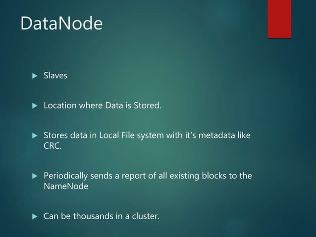 Hadoop distributed file system | PPT