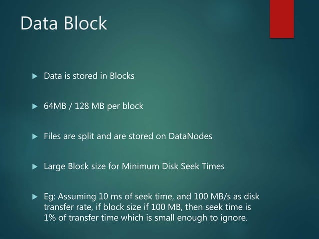 Hadoop Distributed File System Ppt