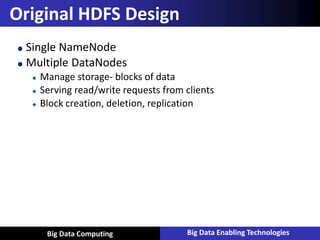 Hadoop Distributed File System in Big data | PPT