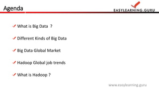 Big Data Hadoop Tutorial by Easylearning Guru | PPTX