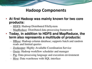Hadoop ecosystem | PDF