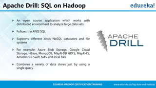Hadoop Ecosystem | Big Data Analytics Tools | Hadoop Tutorial | Edureka ...