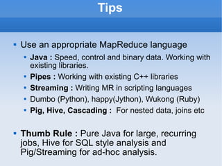 Hadoop ecosystem framework n hadoop in live environment | PPT