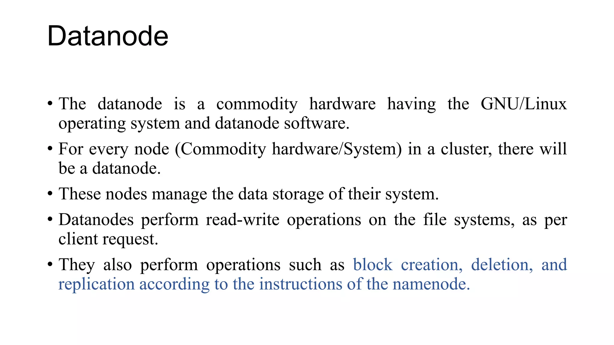 Hadoop File System Pptx