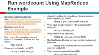 Hadoop Installation presentation | PPTX