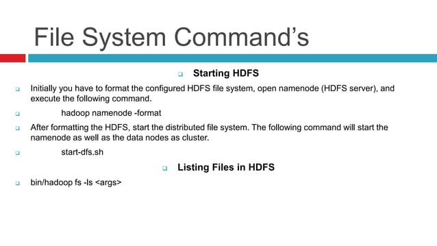 Hadoop Installation presentation | PPTX