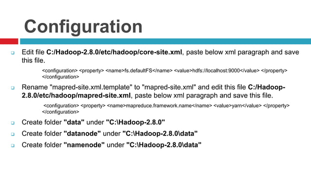 Hadoop Installation presentation | PPTX