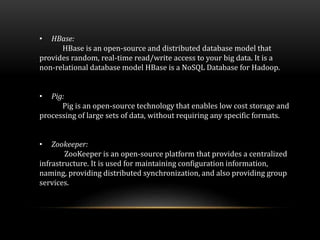 Hadoop foundation for analytics | PPT