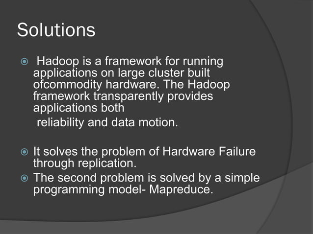 Hadoop Framework Pptx